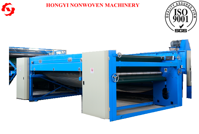 Nonwoven Fiber Cross Lapper Machine 5000mm Light Weight Rollers