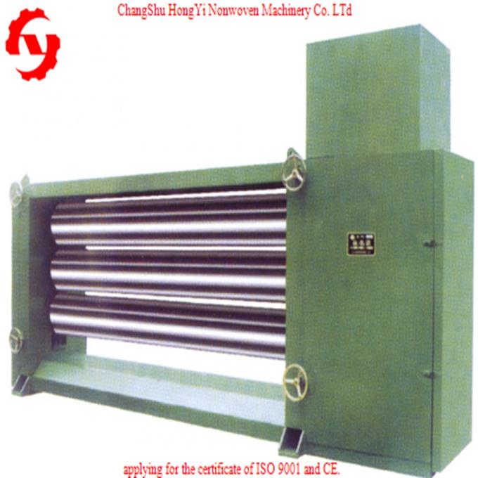 Two Roller 3.5m Fabric Calender Machine , Textile Rolling Machine For ...