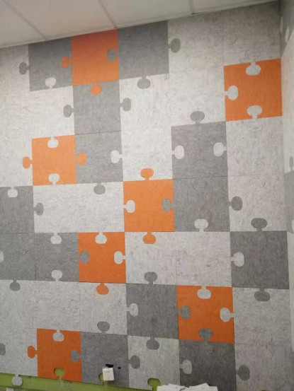 FCC Octagon Acoustic Panels , Sound Deadening Wall Covering Fireproof